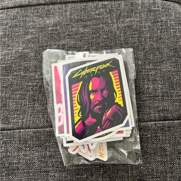 Accessories | Cyberpunk 5 Pcs Sticker Set | Poshmark
